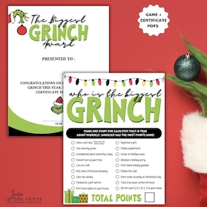 Instant Download Printable - Christmas Game, Family Dinner, Family Game ...