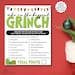 Instant Download Printable - Christmas Game, Family Dinner, Family Game ...