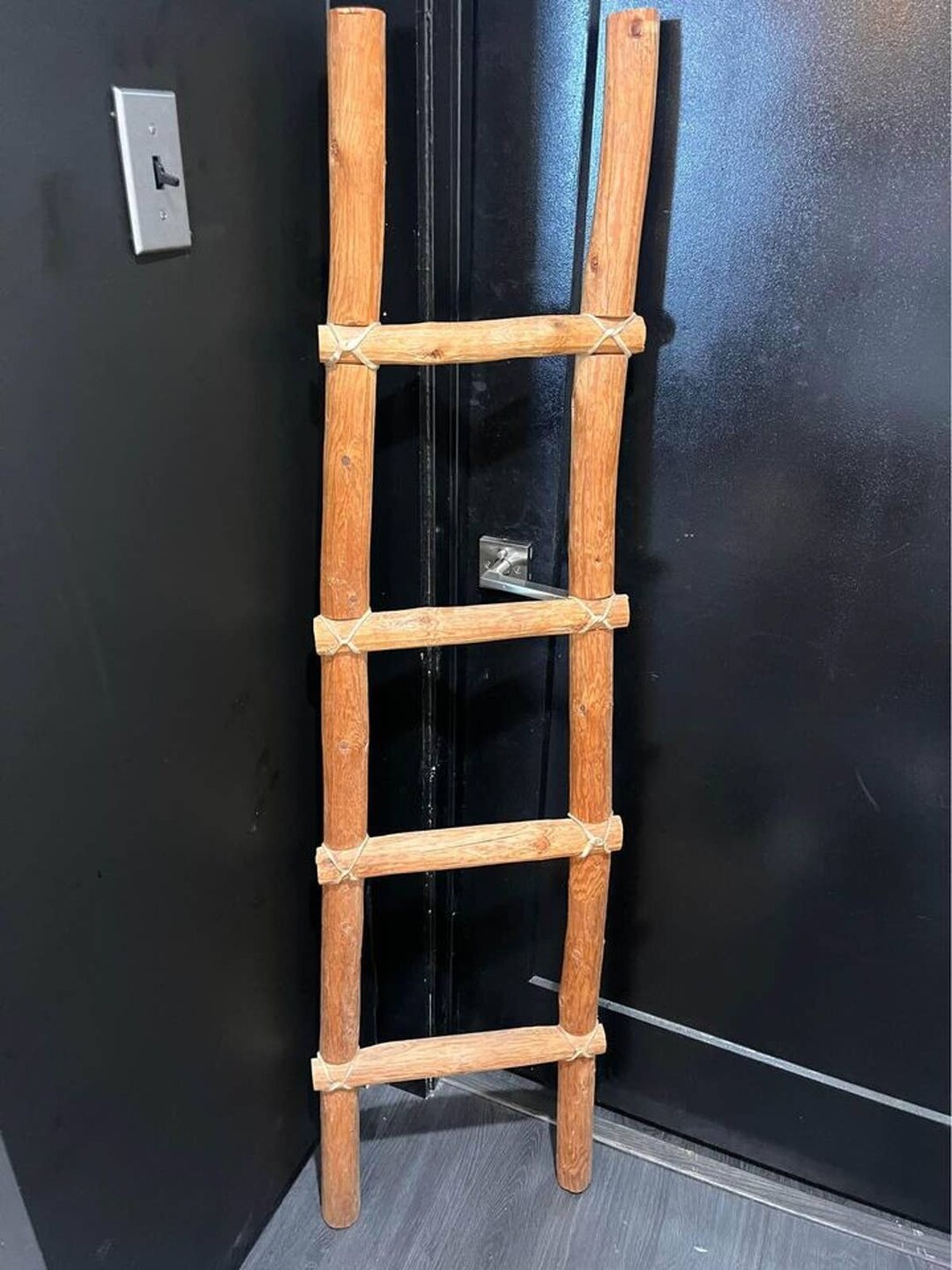 Rustic Kiva Ladder Blanket Ladder - Etsy