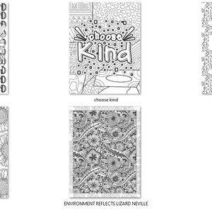 Printable Manifestation Coloring Pages Set of 20 Digital Download Plus ...