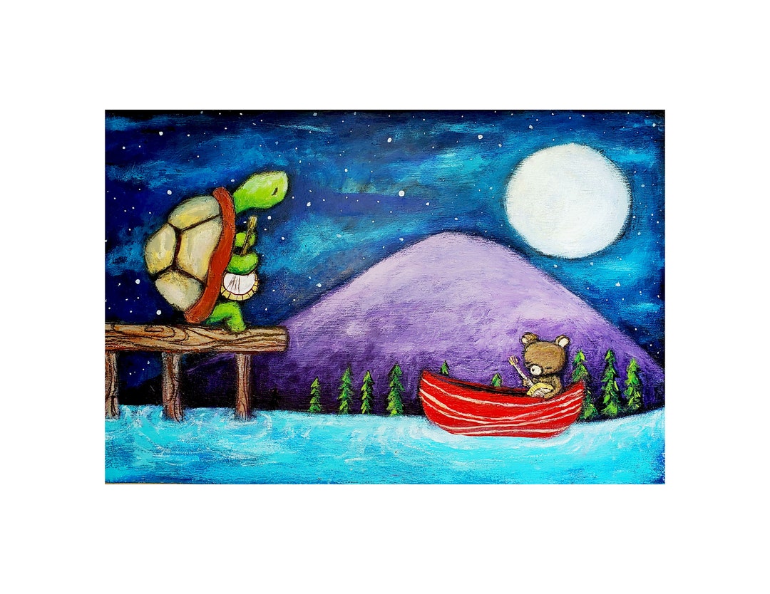 Deona Fish Art Print moon Jam - Etsy