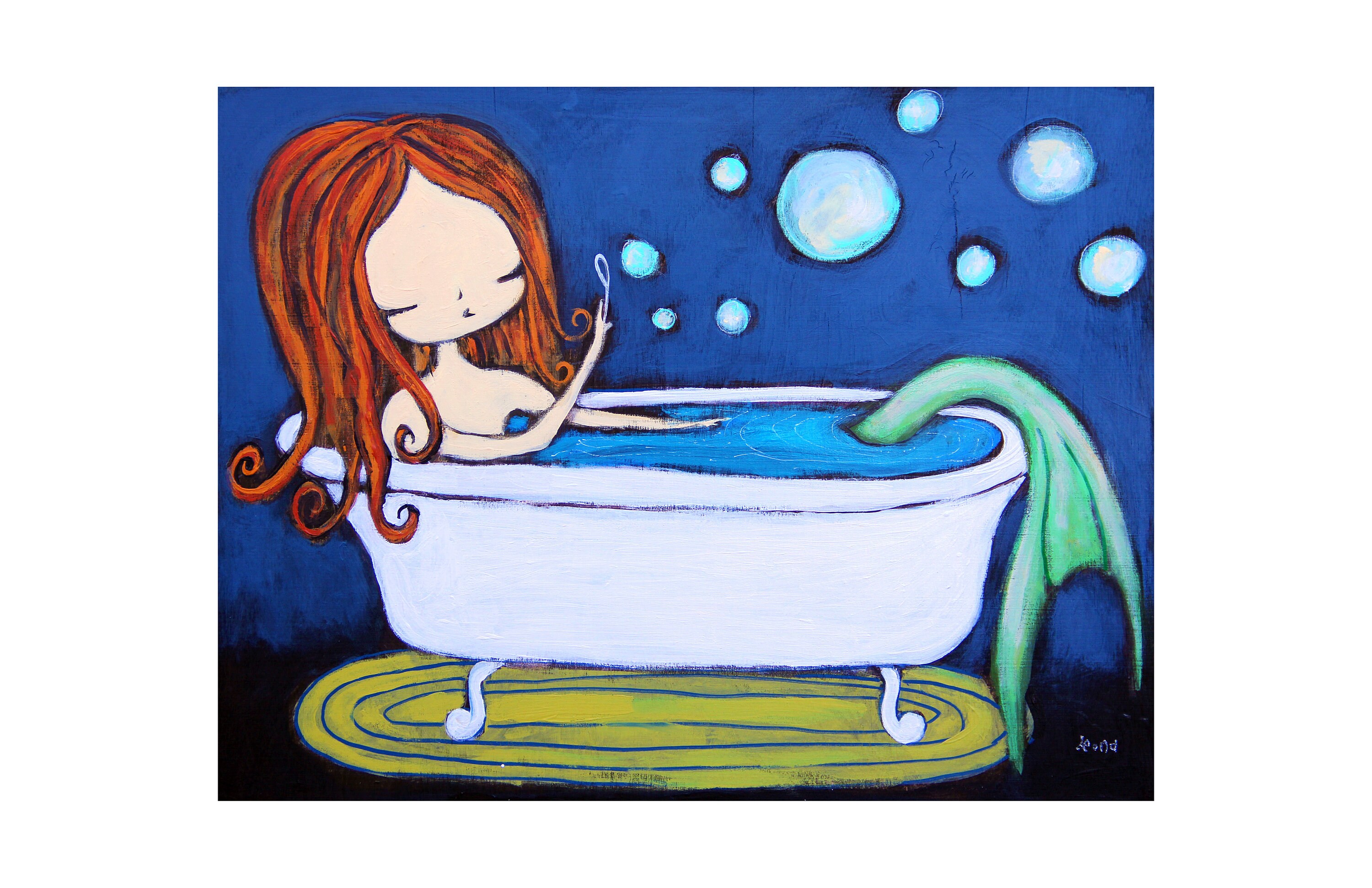 Mermaid Bath Deona Fish - Etsy
