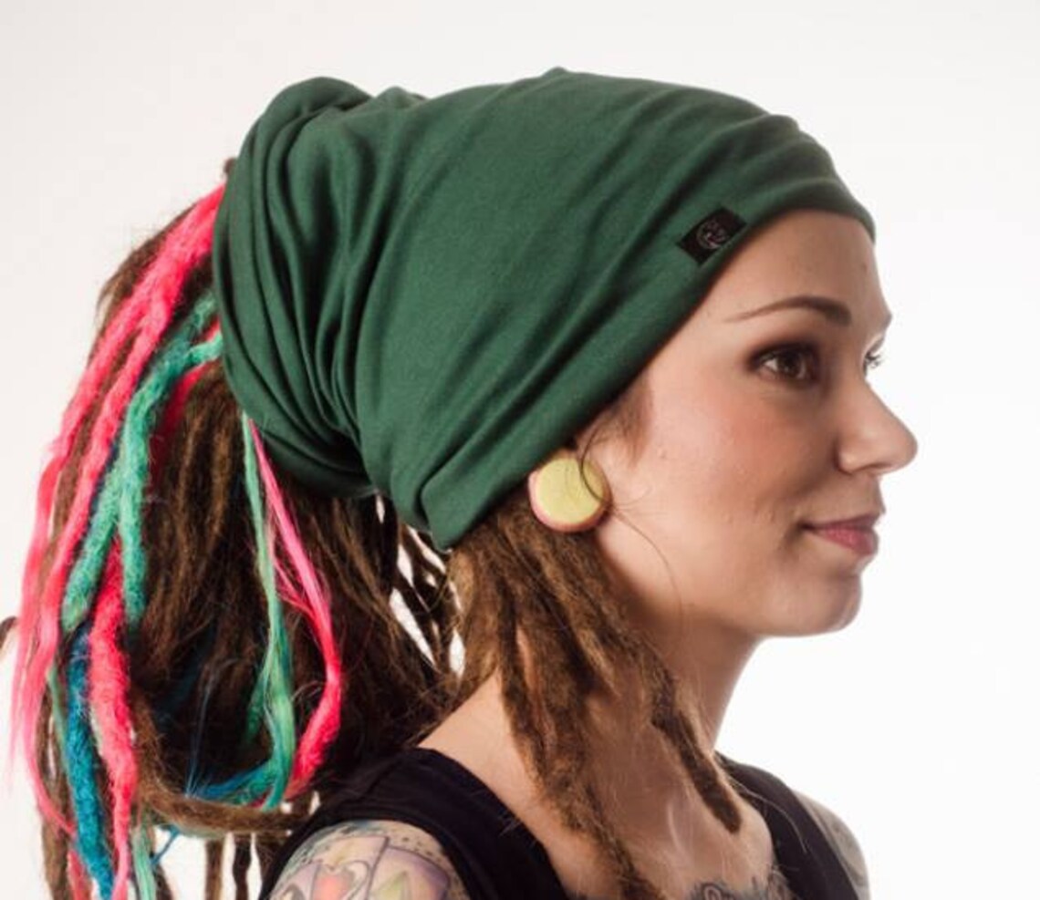 Dreadlocks tube chapeau bandeau rasta dreads turban bonnet - Etsy France