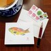Hawaiian Fish Art Blank Note Cards Set of 4 by Maui Gyotaku Artist ...
