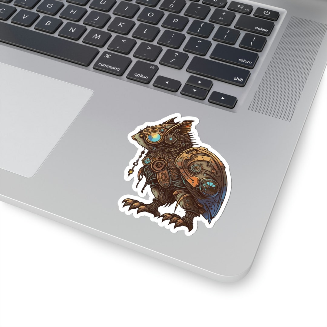 Steampunk Hybrid Animal Hawks Vinyl Sticker - Etsy