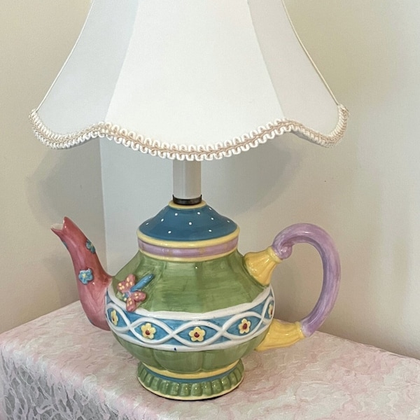 Teapot Lamp - Etsy