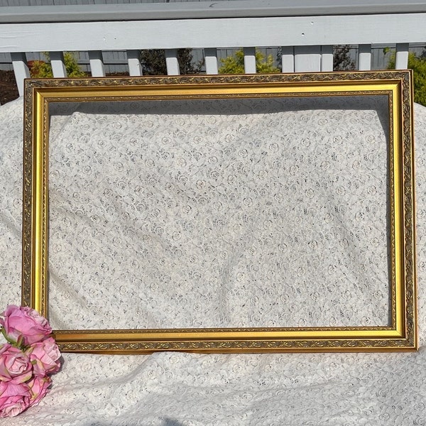 Ornate Gold Frame - Etsy