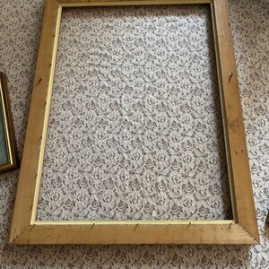 Pair of Extra Large Gold Frames, Empty for Artwork or Gallery Wall - Etsy