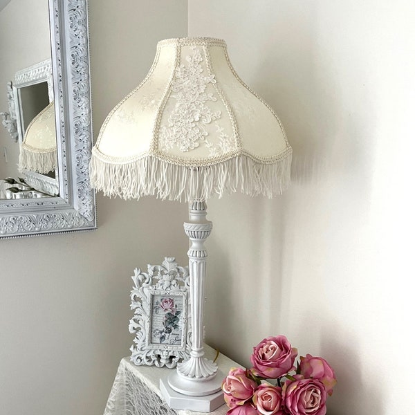 Fringed Lampshade - Etsy