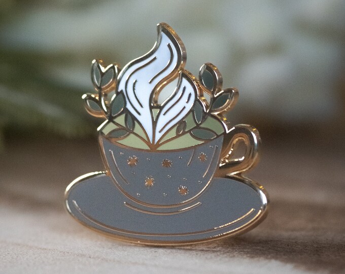 Witches Brew Enamel Pin - Witch Pin - Wild Pin - Coffee Pin - Etsy UK