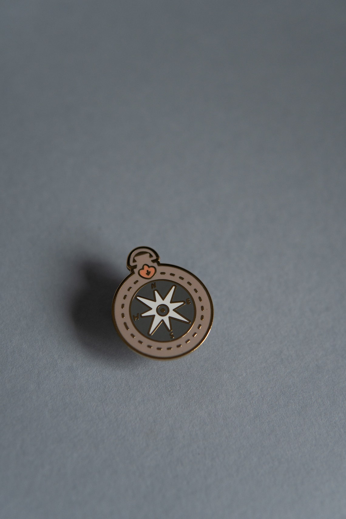 Compass Adventure Gold Enamel Pin Adventure Enamel Pin - Etsy