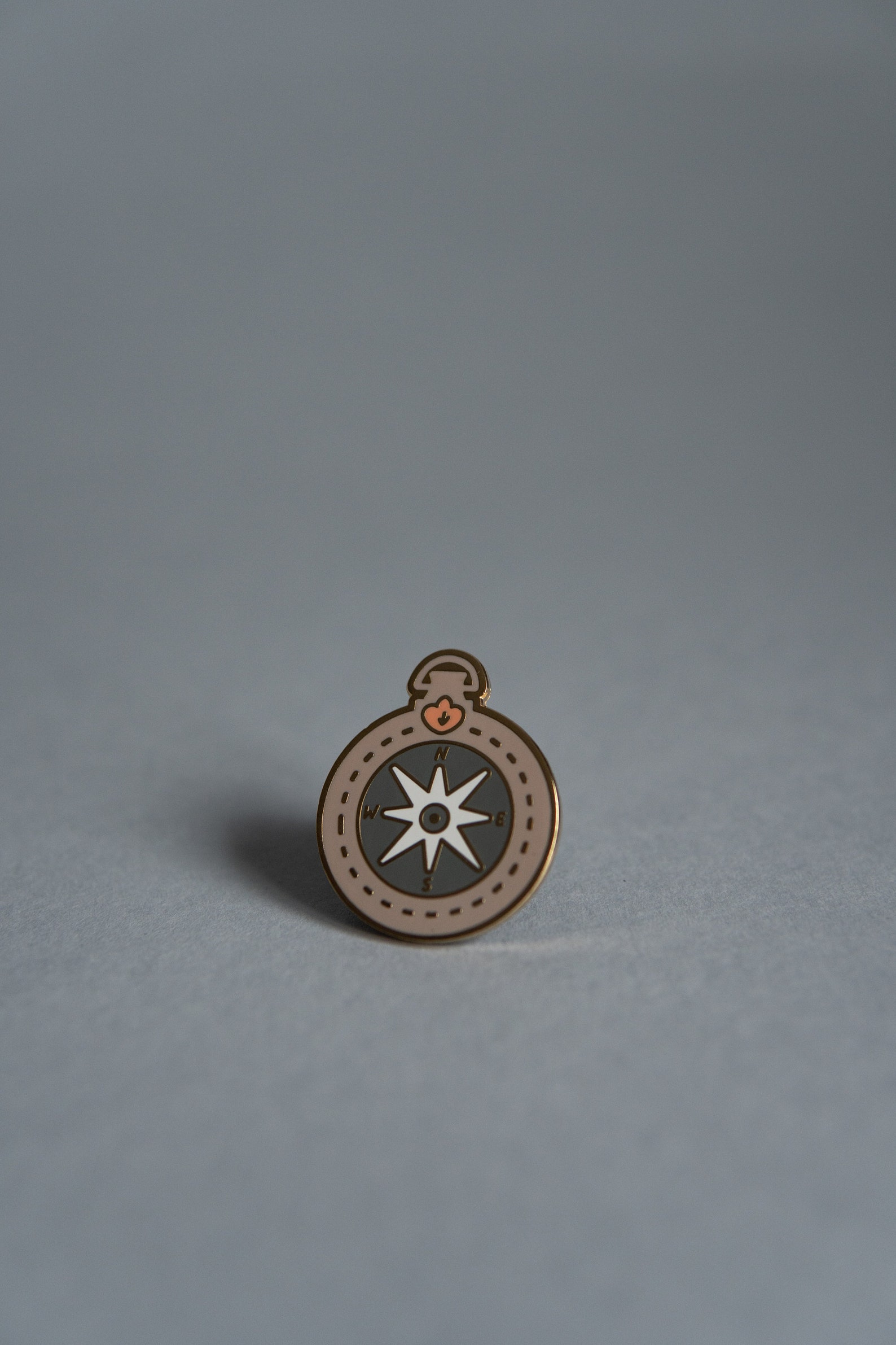 Compass Adventure Gold Enamel Pin Adventure Enamel Pin - Etsy