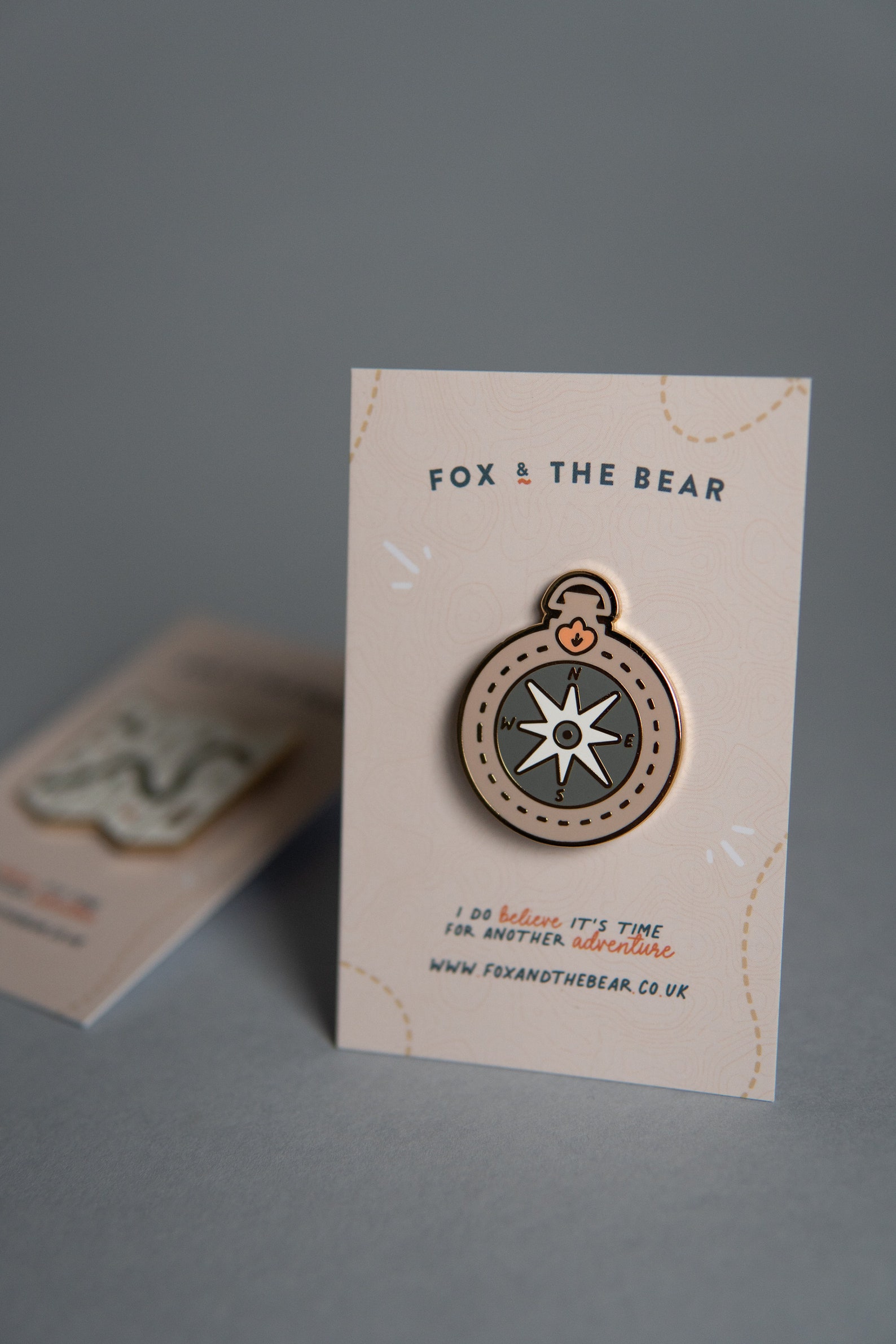 Compass Adventure Gold Enamel Pin Adventure Enamel Pin - Etsy