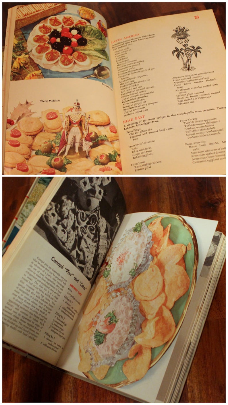 Encyclopedia of Cooking Volume 1 Cookbook 1958, Mary Margaret Mcbride ...