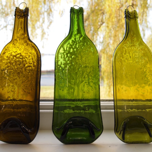 Recycled Wine Bottle - Etsy
