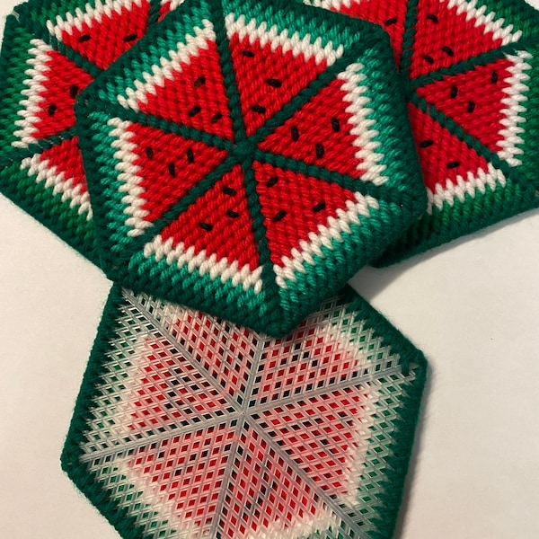 Plastic Canvas Coasters - Etsy