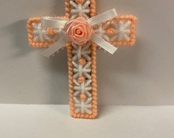 Plastic Canvas Easter Cross Magnet - Etsy