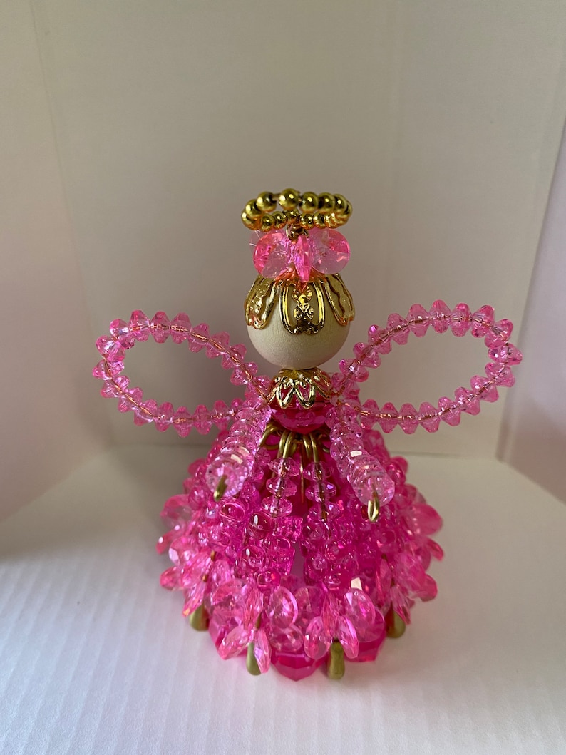 Beaded Safety Pin Angel - Etsy