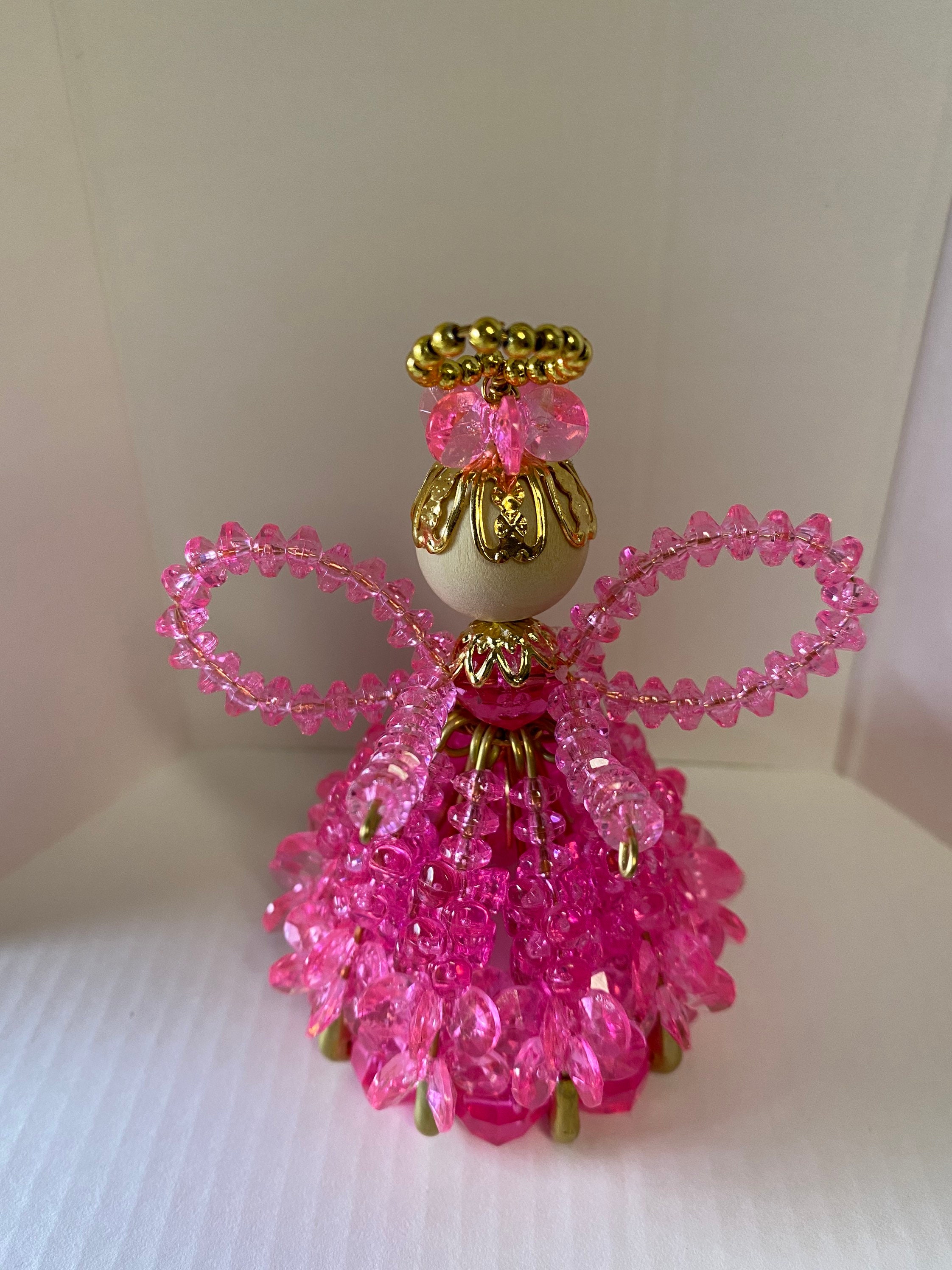 Beaded Safety Pin Angel - Etsy