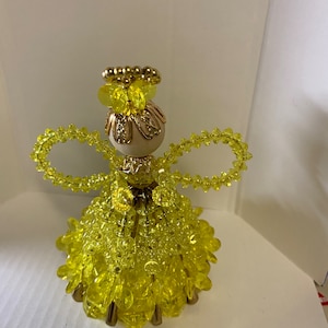 Beaded Safety Pin Angel - Etsy