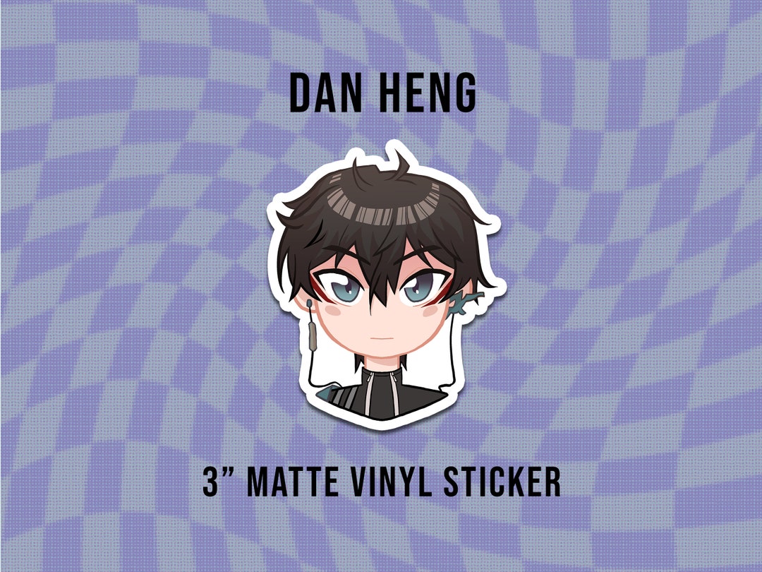 Dan Heng HSR Matte Vinyl Sticker - Etsy