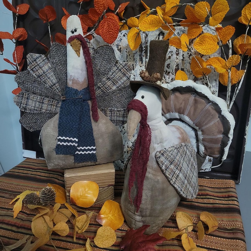 Primitive Turkey Pattern - Etsy