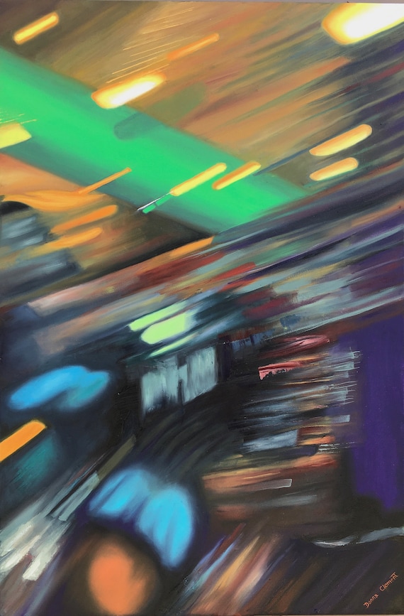 Art Print of Abstract Full of Movement - Etsy