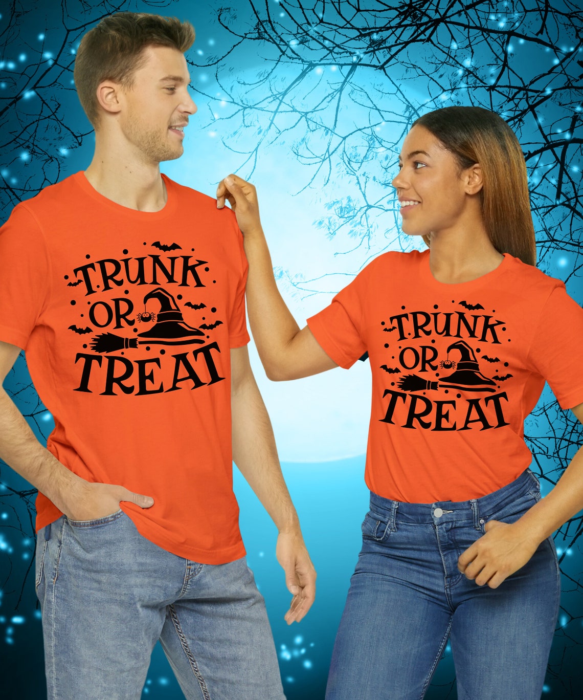 Trunk or Treat Crew Matching Halloween Family T-shirts Group Halloween ...