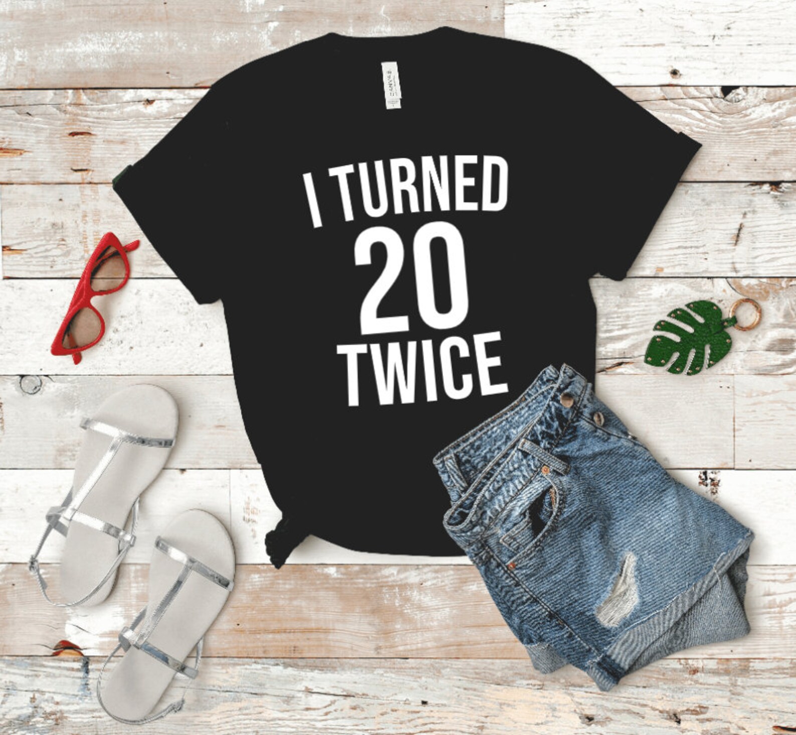 I Turned 20 Twice Shirt, 40th Birthday Shirt, Birthday Shirt, UNISEX ...