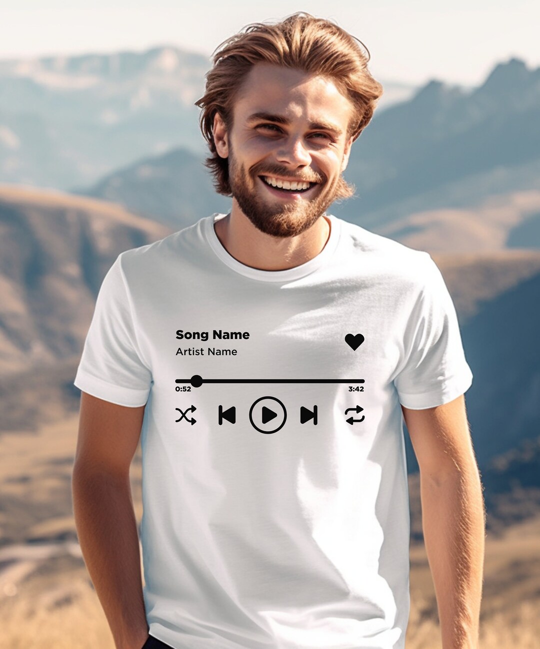 Personalized Music Lover Gift Personalized Song Artist Shirt - Etsy