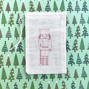 Nutcracker Favor Bags Christmas Party Bags Holiday Goodie Candy Bags ...