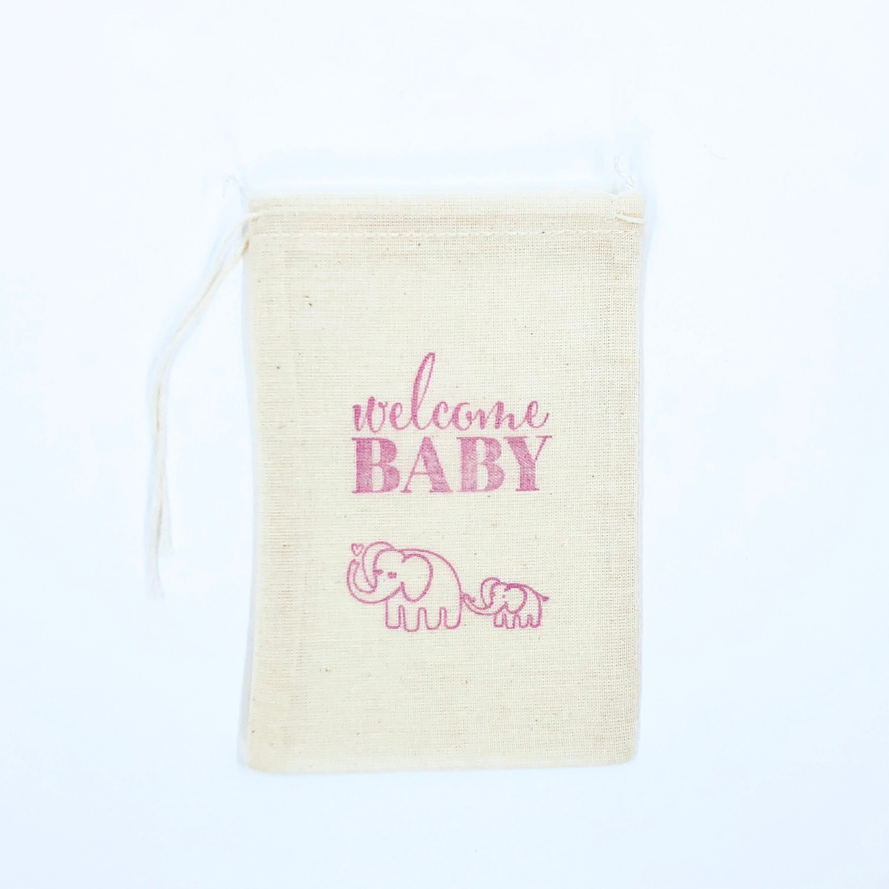 Elephant Favor Bags Welcome Baby Party Bags Shower Gift Bag Candy ...