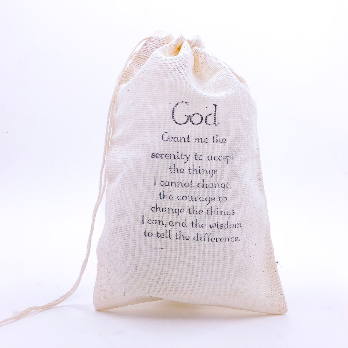 Serenity Prayer Favor Bags God Grant Me the Serenity Party Gift Bags ...