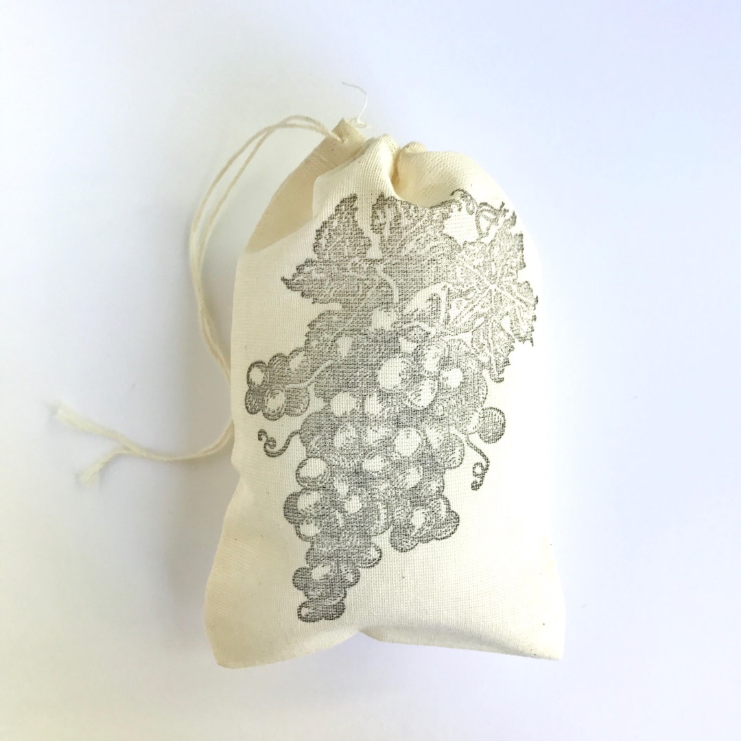 Grapes Favor Bags Wedding Welcome Party Bag Winery Vineyard Gift Bag ...