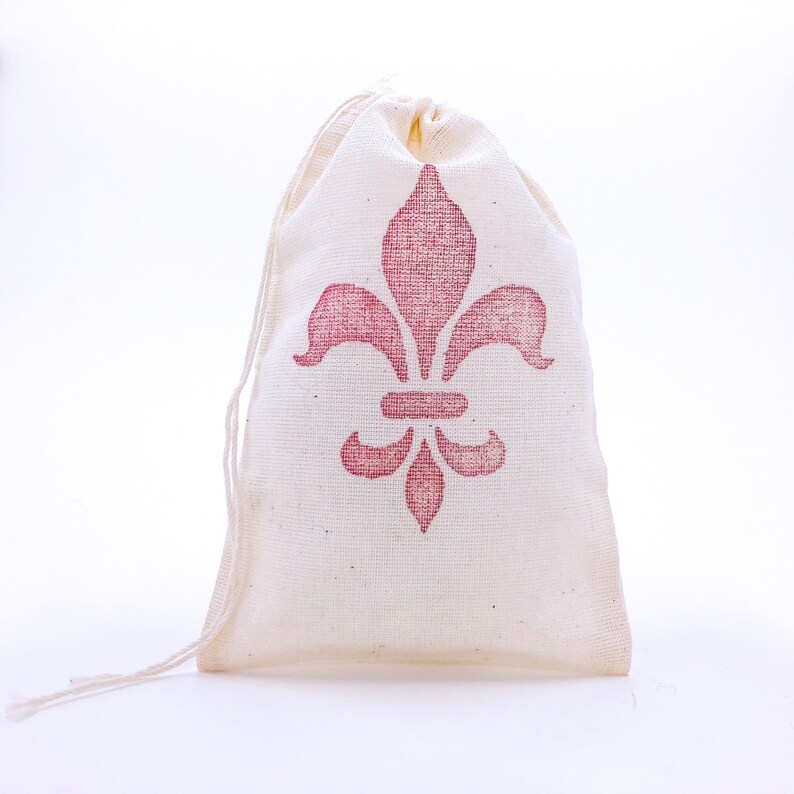 Fleur De Lis Favor Bags NOLA Bachelorette Party Bags Hangover | Etsy