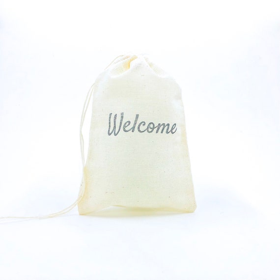 Welcome Favor Bags Wedding Housewarming Party Bag Baby Shower | Etsy