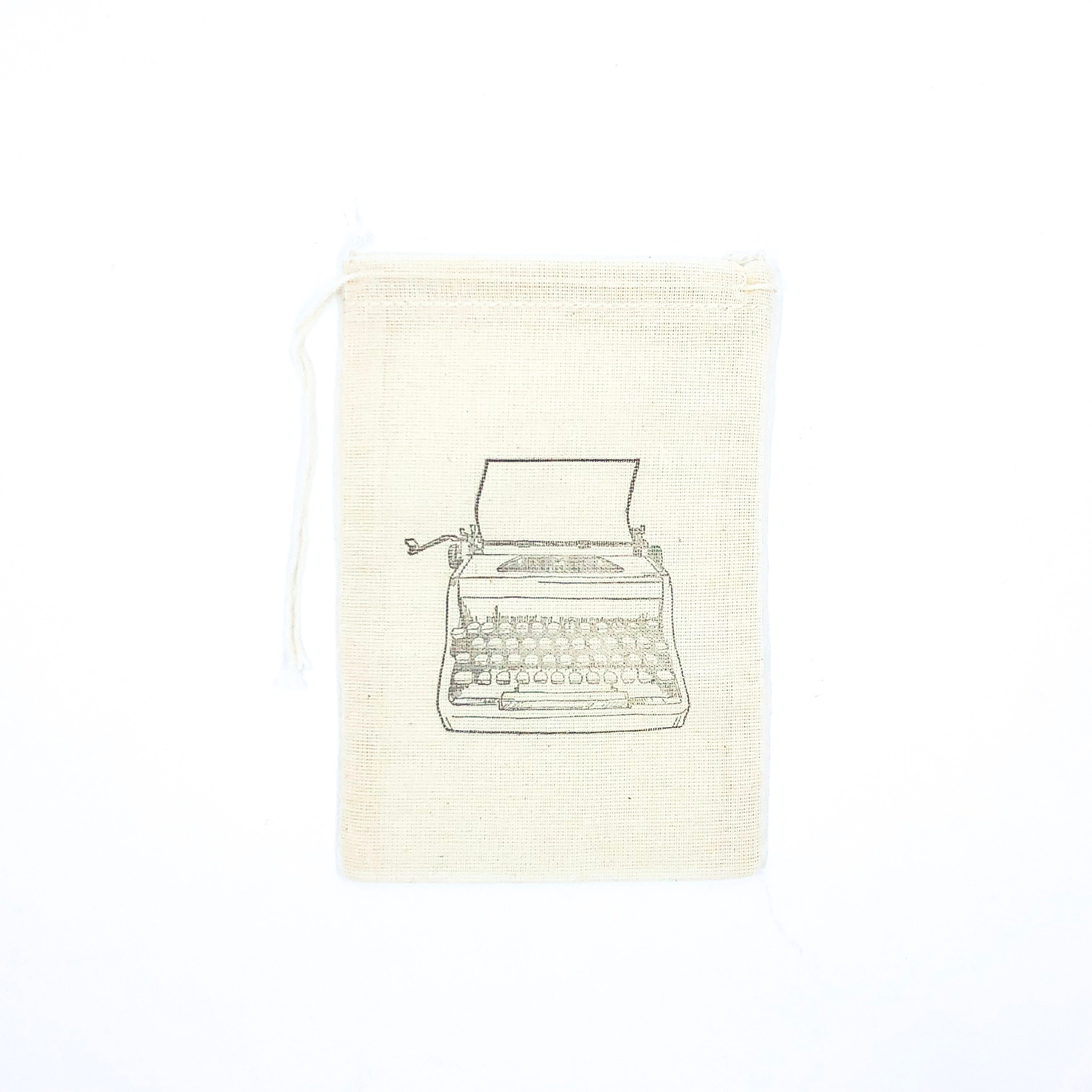 Typewriter Favor Bags Literary Party Bag Book Gift Bag Read - Etsy