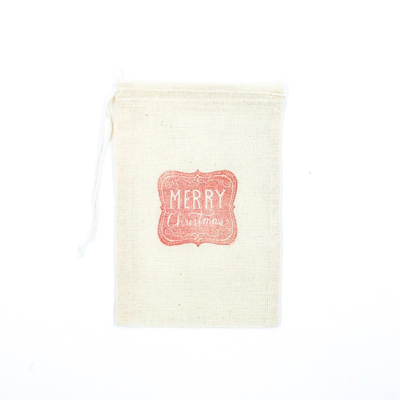Merry Christmas Favor Bags Holiday Party Bags Candy Goodie - Etsy