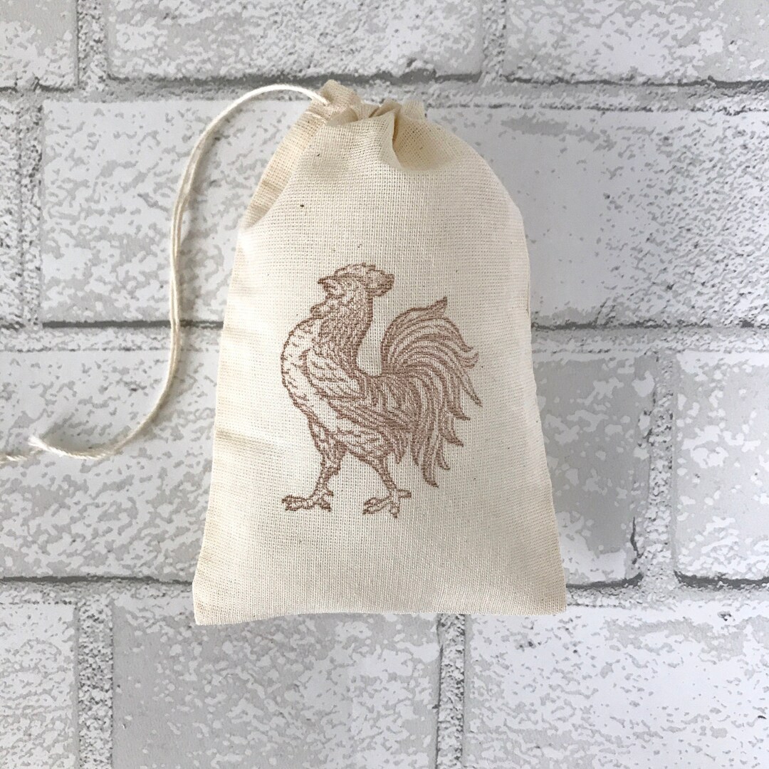 Rooster Favor Bags Party Bag Thanksgiving Gift Bags Wedding Welcome ...