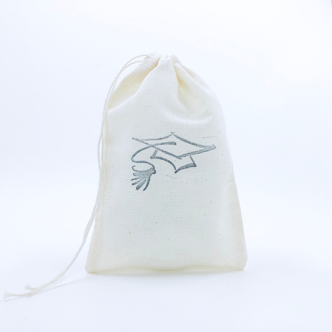 Graduation Favor Bags Grad Party Bag Gift Favor Grad Cap Class of 2019 ...