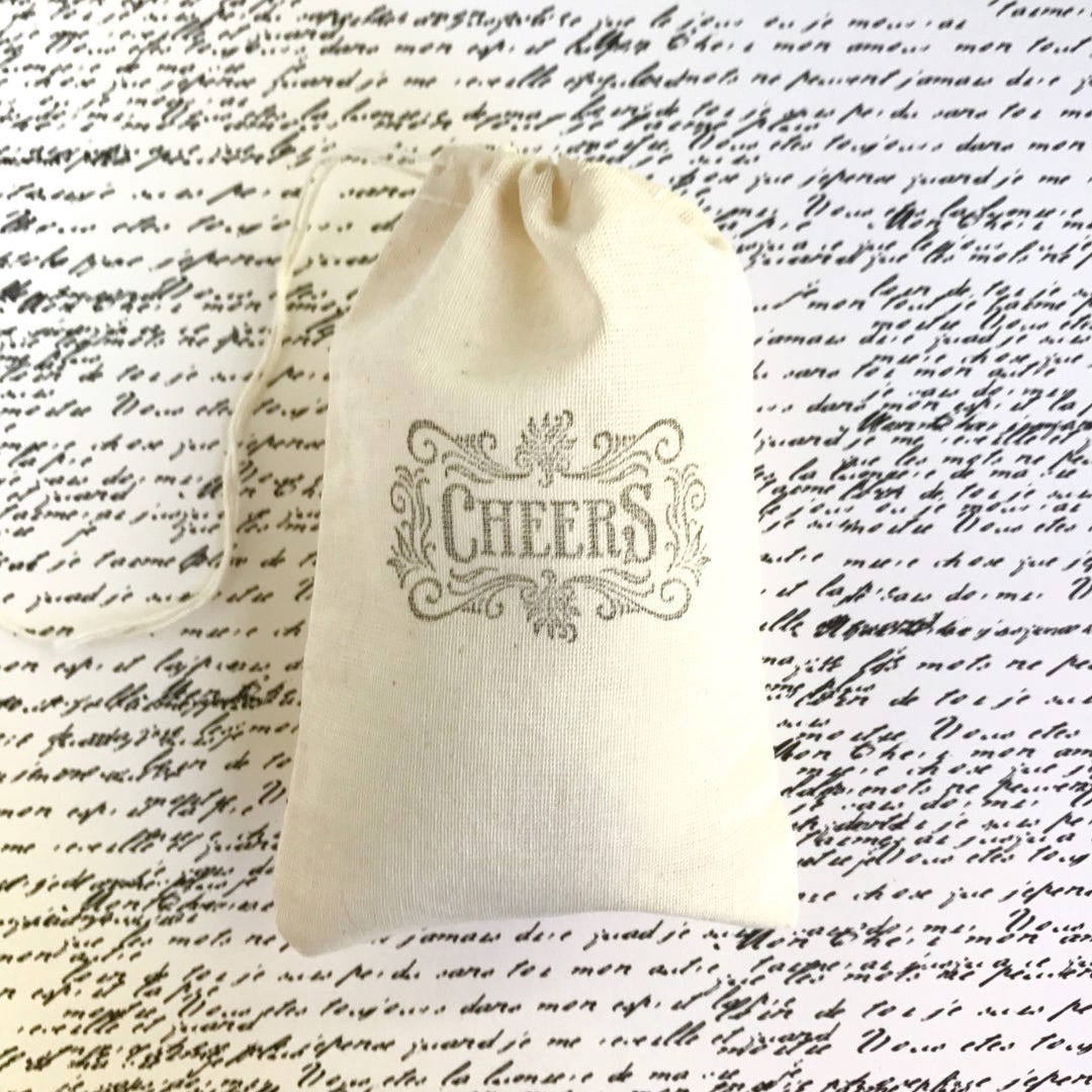 Cheers Favor Bags Bachelorette Party Bag Gift Bag Wedding Welcome ...