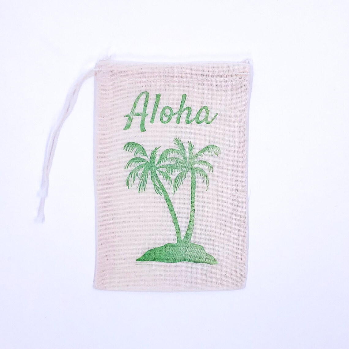 Palm Tree Favor Bags Hawaiian Party Bags Aloha Gift Bags Beach - Etsy