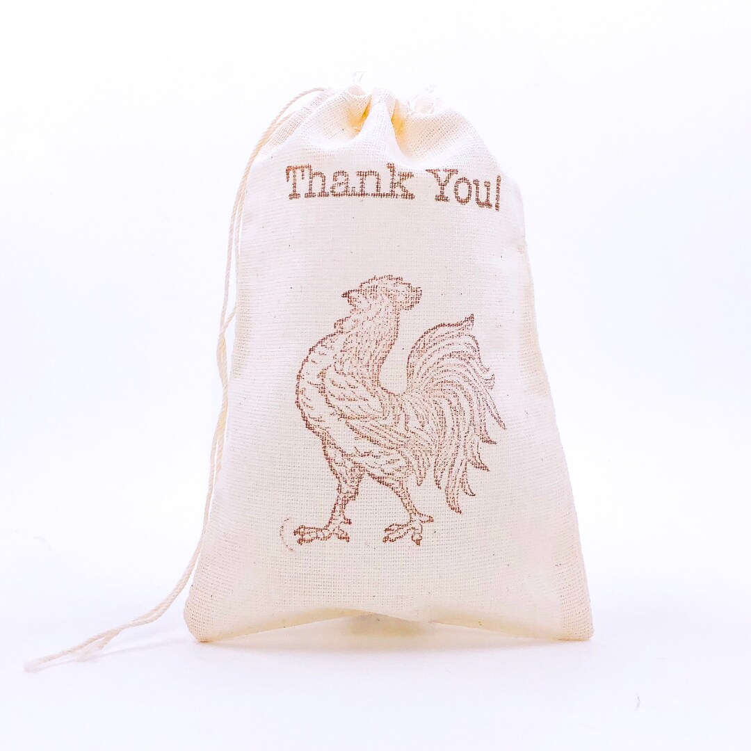 Rooster Favor Bags Wedding Welcome Party Bags Birthday Baby Shower Gift ...