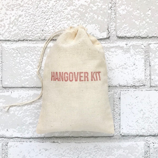 Hangover Kit Bag - Etsy