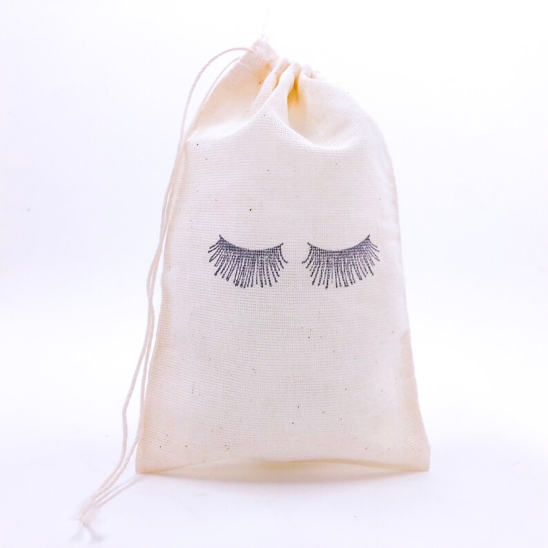 Lashes Eyelash Favor Bags Bachelorette Party Bag Bridesmaid - Etsy