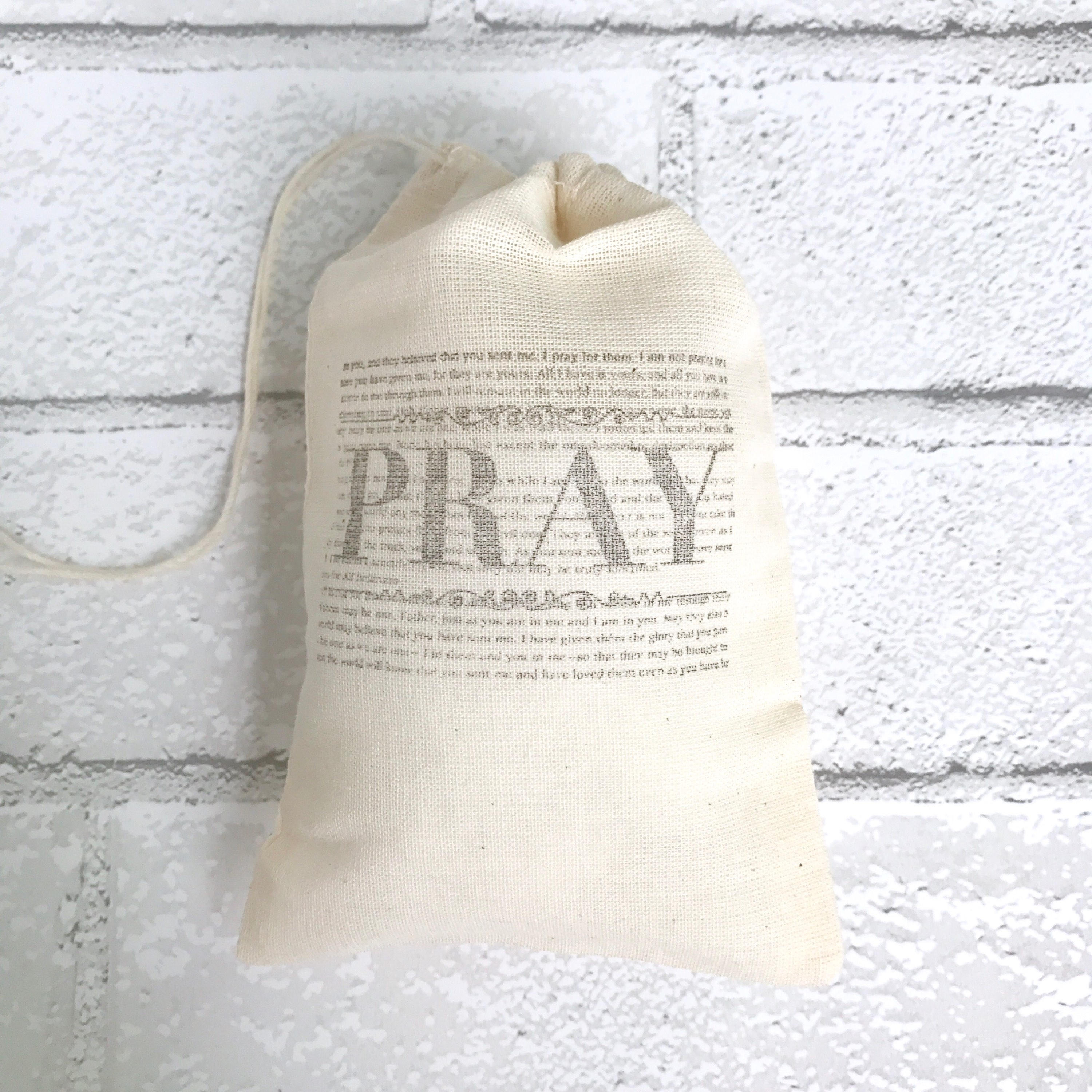 Pray Favor Bags Party Bag Favor Rustic Country Wedding Welcome Birthday ...