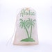 Palm Tree Favor Bags Hawaiian Party Bags Aloha Gift Bags Beach - Etsy