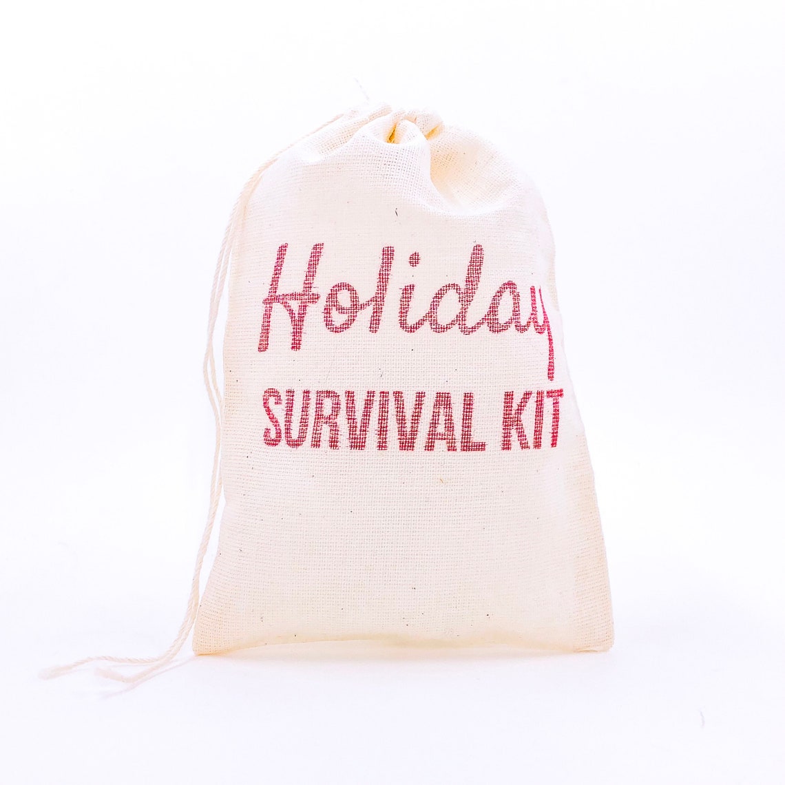 Holiday Survival Kit Bags Christmas Party Bags Thanksgiving - Etsy