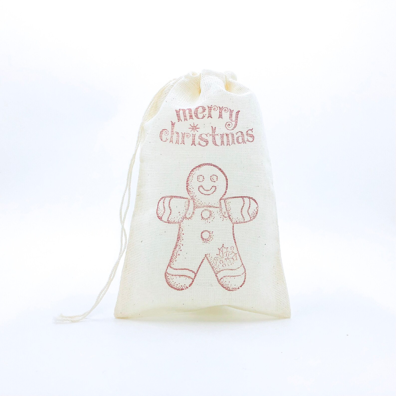 Gingerbread Man Party Bags Christmas Cookie Favor Bags | Etsy