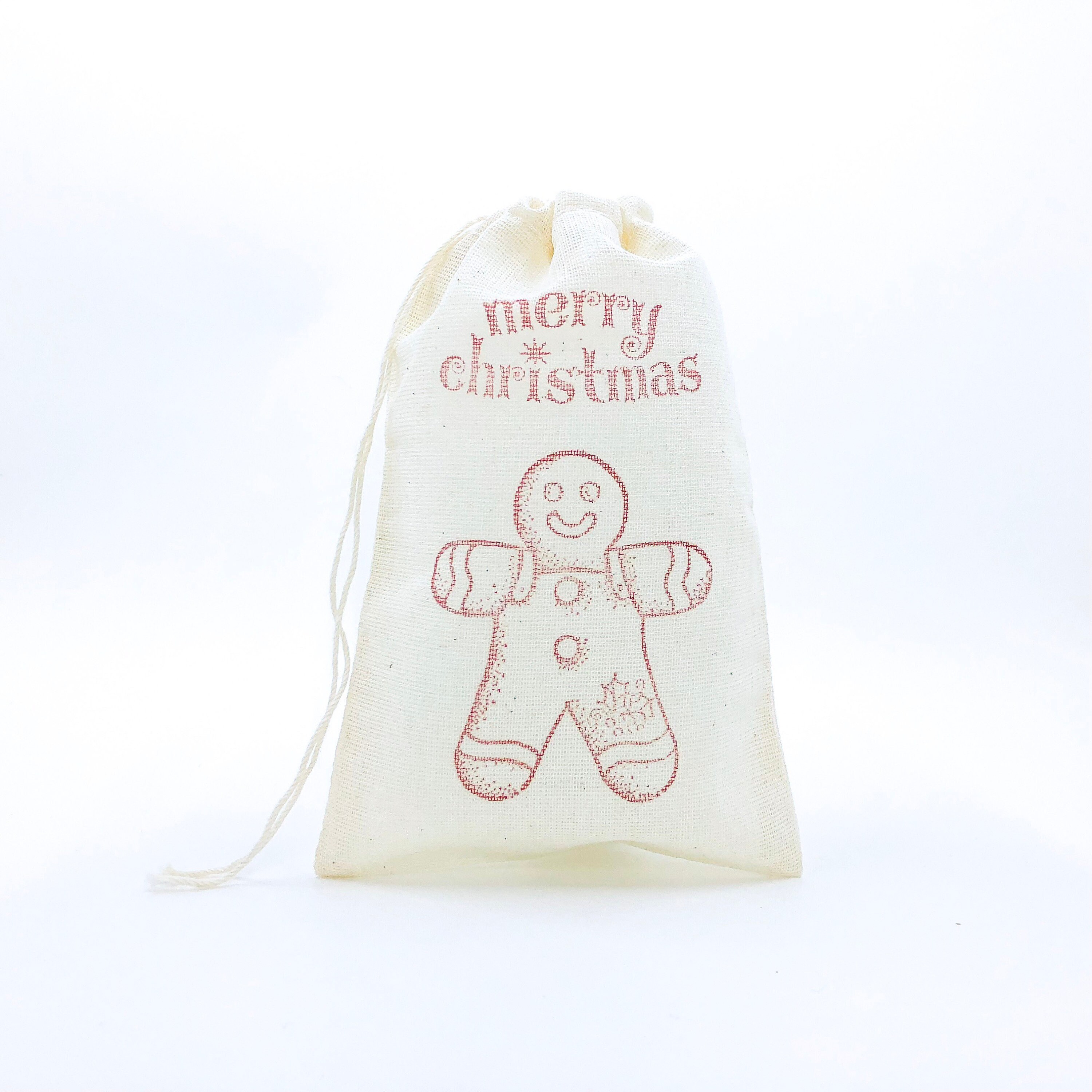 Gingerbread Man Party Bags Christmas Cookie Favor Bags | Etsy